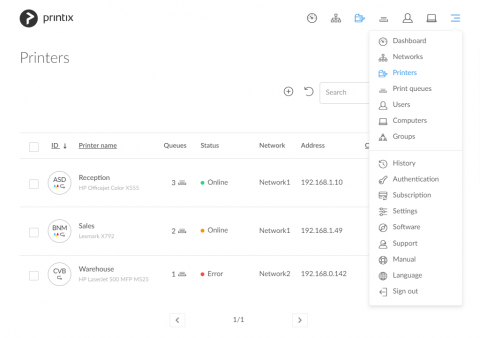 Printix Features – Secure Printing - Printix