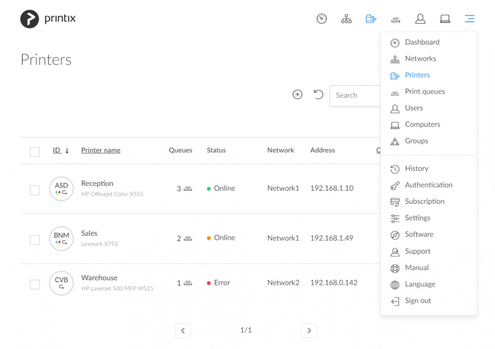 Printix Features – Secure Printing - Printix